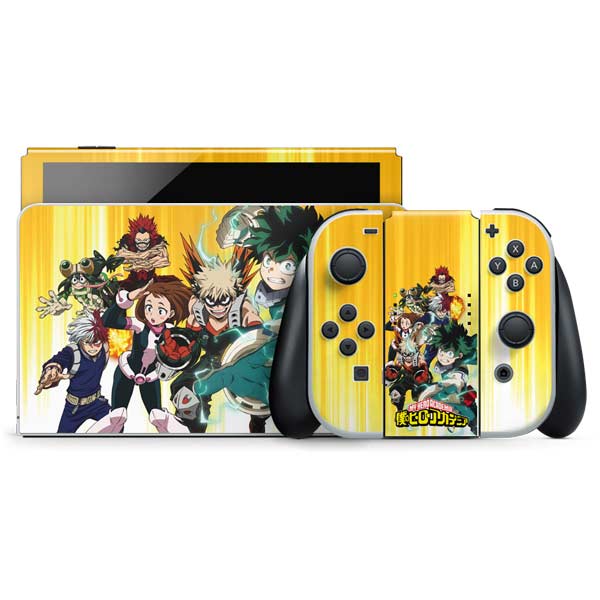 My Hero Academia Deku Squad Season 5 Nintendo Switch OLED (2021) Bundle ...