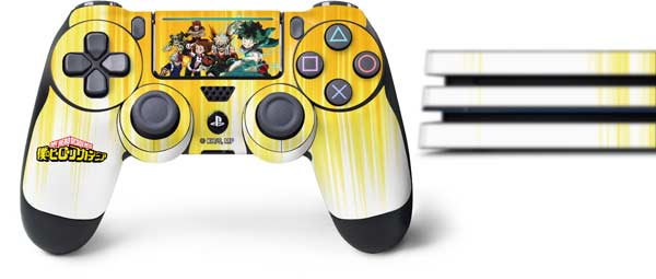 My Hero Academia Deku Squad Season 5 PS4 Pro Bundle Skin – Skinit