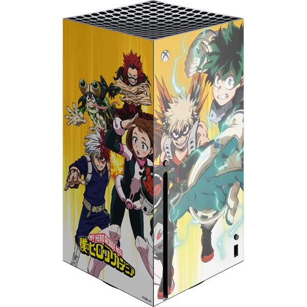 My Hero Academia Deku Squad Season 5 Xbox Series X Console Skin – Skinit