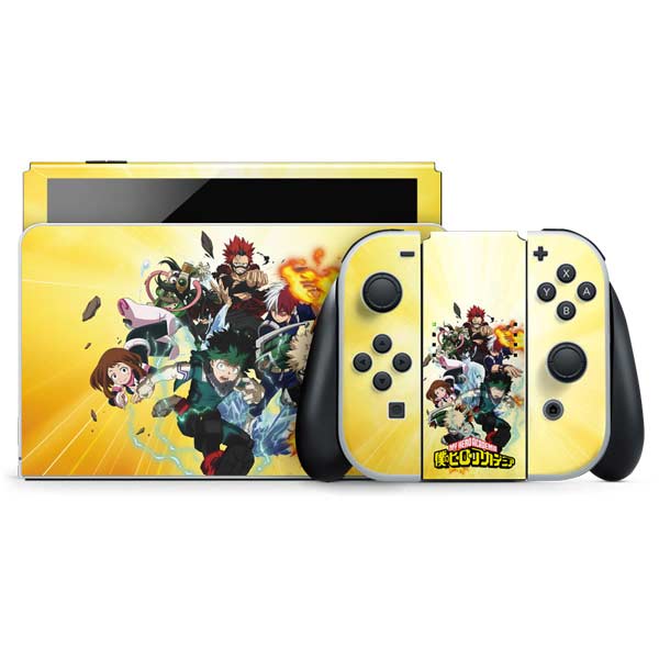 My Hero Academia Hero Team Season 4 Nintendo Switch OLED (2021) Bundle ...