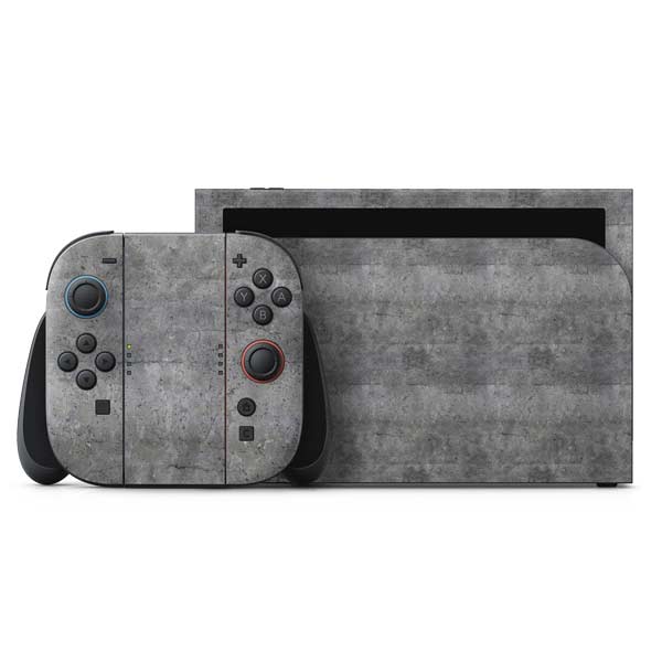 Natural Grey Concrete Nintendo Switch 2 (2025) with Joy-Con Skin | Skinit