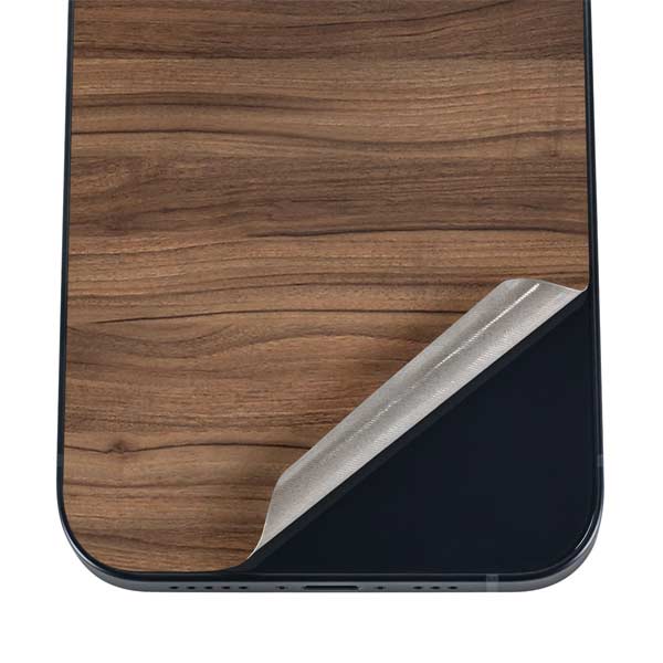 iPhone 17 Pro Max Natural Walnut Wood Skin | Decals | Wraps | Skinit