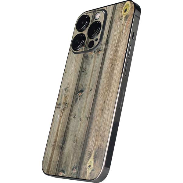 iPhone 16 Pro Max Natural Weathered Wood Skin | Decals | Wraps | Skinit