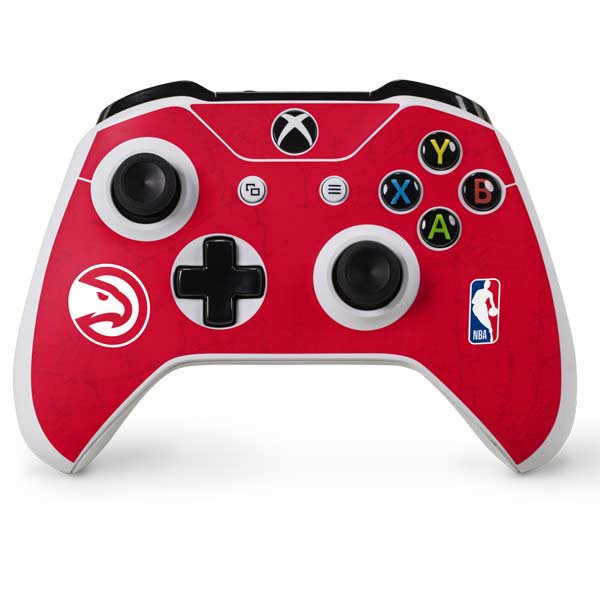 NBA Atlanta Hawks Distressed Xbox One S Console and Controller Bundle ...