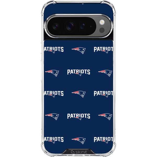 NFL New England Patriots Blitz Series Google Pixel 10 Pro XL Clear Case ...