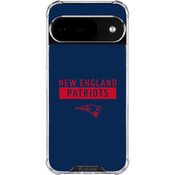 NFL New England Patriots Blue Performance Series Google Pixel 10 Clear ...
