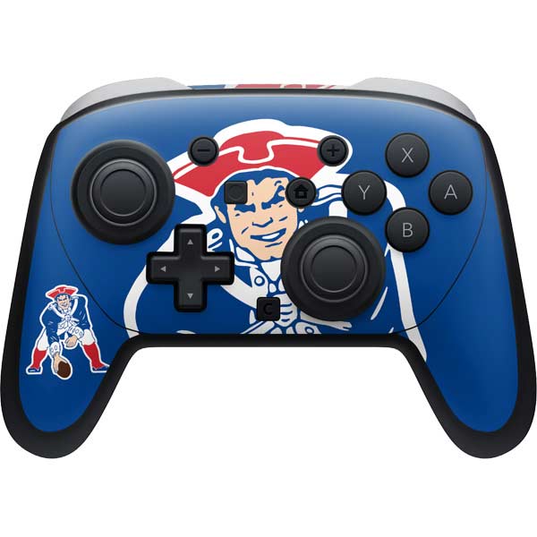 NFL New England Patriots Retro Logo Nintendo Switch 2 (2025) Pro ...
