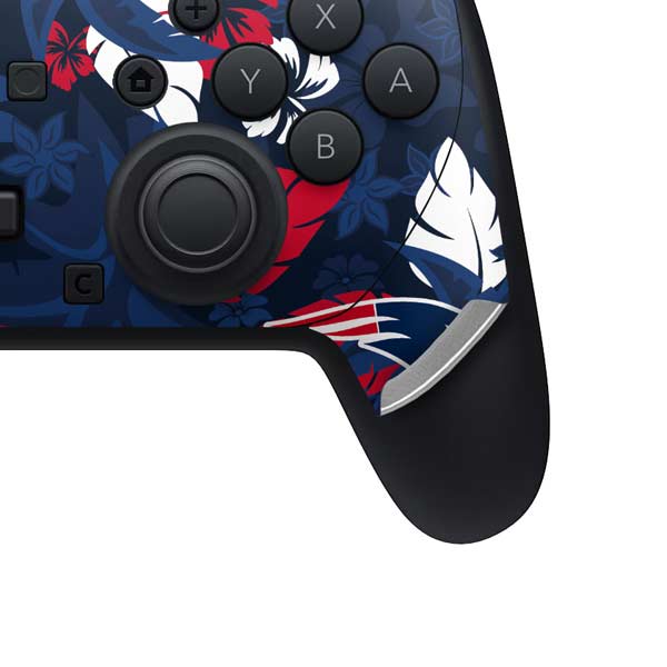 NFL New England Patriots Tropical Print Nintendo Switch 2 (2025) Pro ...