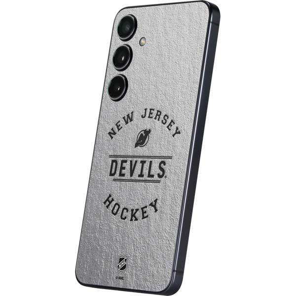 NHL New Jersey Devils Black Text Galaxy A16 5G Skin | Skinit