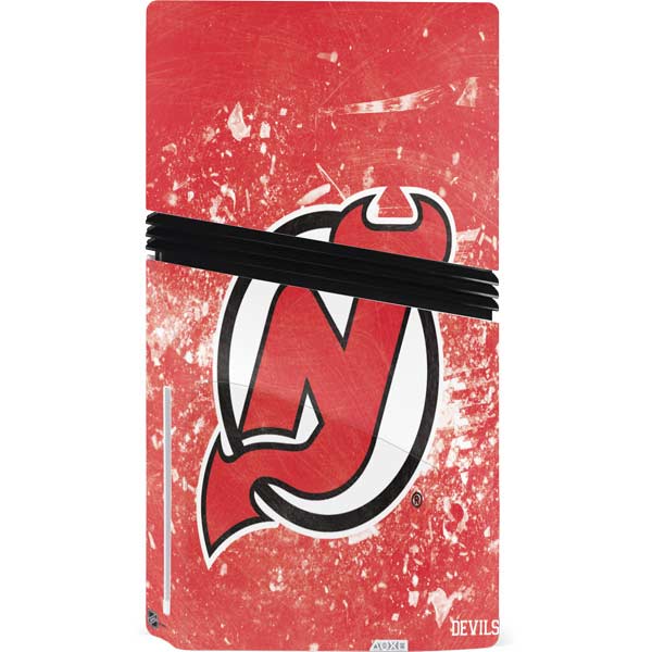 NHL New Jersey Devils Frozen Skin for PS5 Pro Console with Disk Drive ...