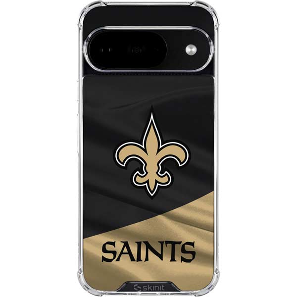 NFL New Orleans Saints Google Pixel 10 Clear Case | Clear Phone Cases ...