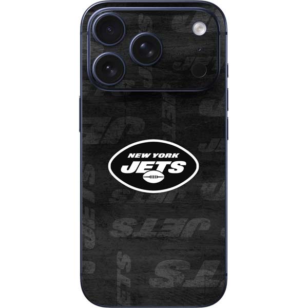 iPhone 17 Pro Max NFL New York Jets Black & White Skin | Decals | Wraps ...