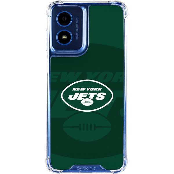 NFL New York Jets Double Vision Moto G 5G Clear Case | Transparent ...