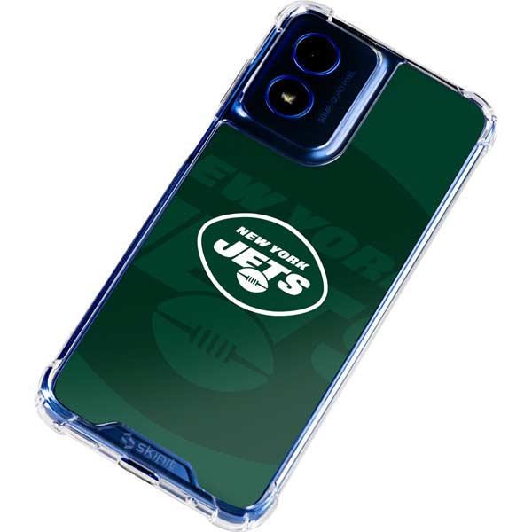 NFL New York Jets Double Vision Moto G 5G Clear Case | Transparent ...