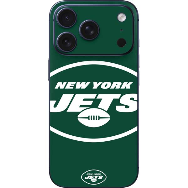 iPhone 17 Pro Max NFL New York Jets Large Logo Skin | Decals | Wraps ...