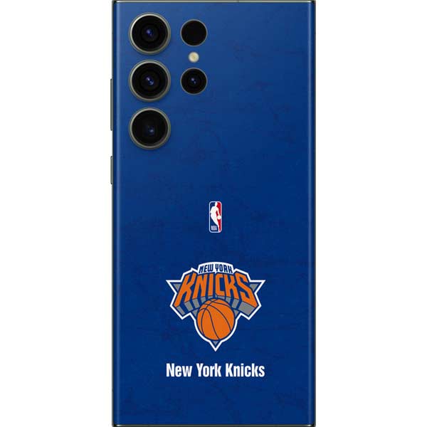 Buy NBA New York Knicks Distressed Galaxy Skins | Skinit.com