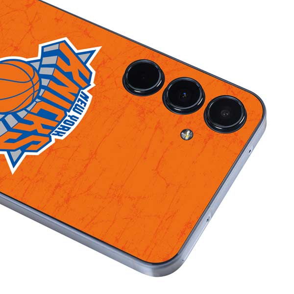 NBA New York Knicks Orange Primary Logo Galaxy A55 5G Skin| Phone Skins ...