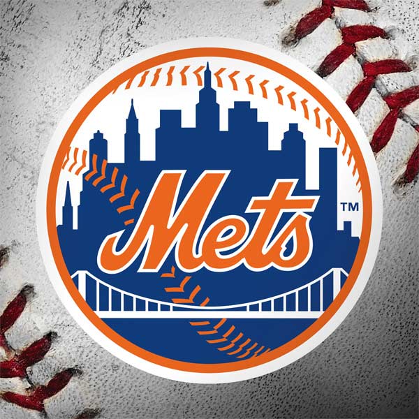 MLB New York Mets Game Ball MacBook Skins | Officially Licensed MLB ...