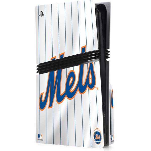 MLB New York Mets Home Jersey Skin for PS5 Pro Console with Disk Drive ...