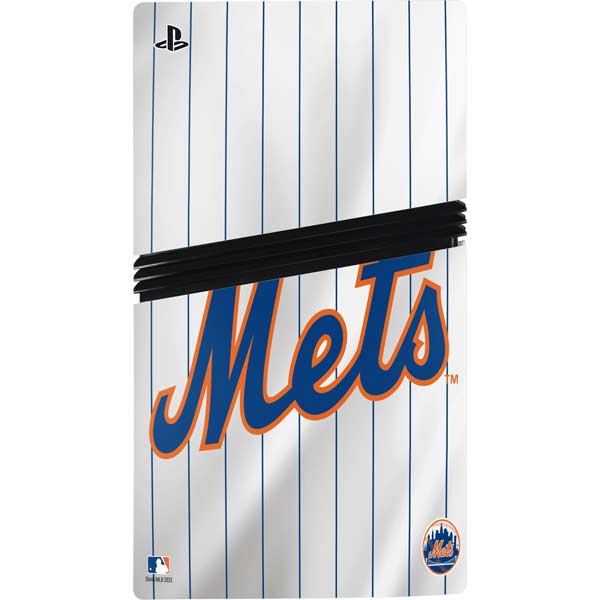 MLB New York Mets Home Jersey Skin for PS5 Pro Console with Disk Drive ...