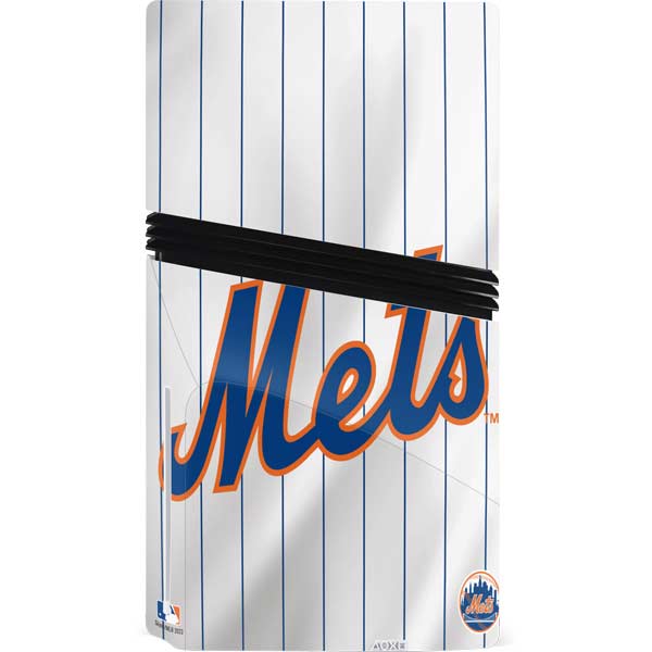MLB New York Mets Home Jersey Skin for PS5 Pro Console with Disk Drive ...