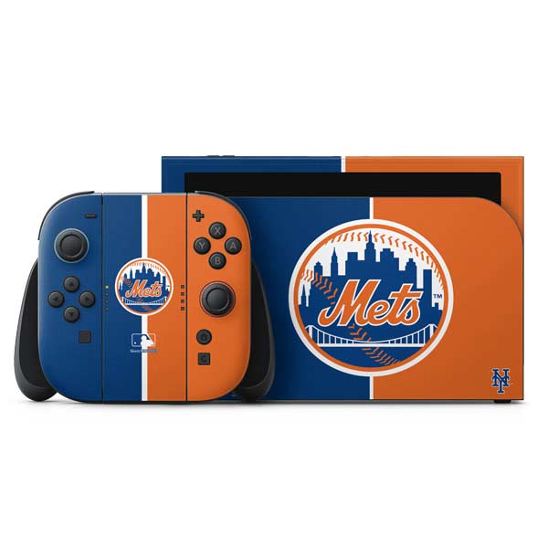New York Mets Split Nintendo Switch 2 (2025) with Joy-Con Skin | Skinit