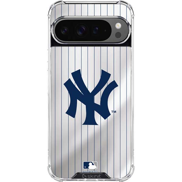 MLB New York Yankees Home Jersey Google Pixel 10 Pro Clear Case | Clear ...