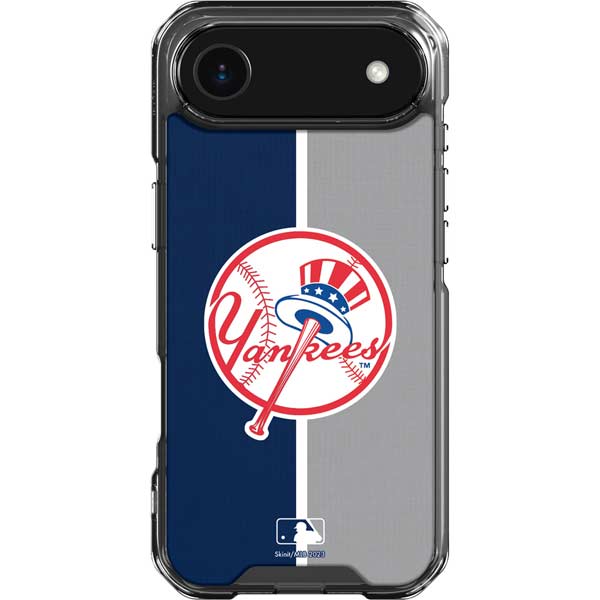 MLB New York Yankees Split iPhone 17 Air Clear Case | Clear Phone Cases ...