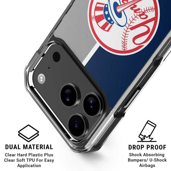MLB New York Yankees Split iPhone 17 Pro Max MagSafe Case | Skinit