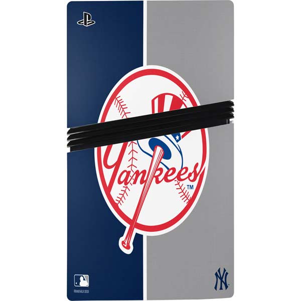 MLB New York Yankees Split PS5 Pro Console & Controller Skins | Skinit