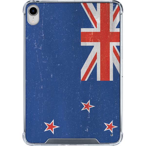 New Zealand Flag Distressed iPad 11th Gen (2025) Clear Case | Skinit