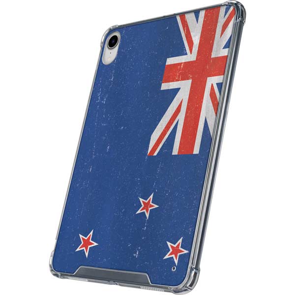 New Zealand Flag Distressed iPad 11th Gen (2025) Clear Case | Skinit