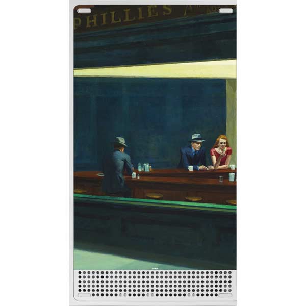 Xbox Series S Skins - Edward Hopper Nighthawks 1942 - Skinit.com