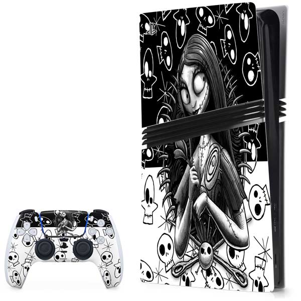 Disney The Nightmare Before Christmas Sally Art PS5 Pro Console ...