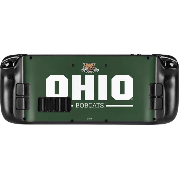 Ohio Bobcats Logo Steam Deck Handheld Gaming Computer Skin – Skinit
