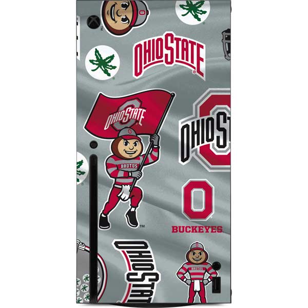 Ohio State University Pattern Xbox Series X Console Skin – Skinit