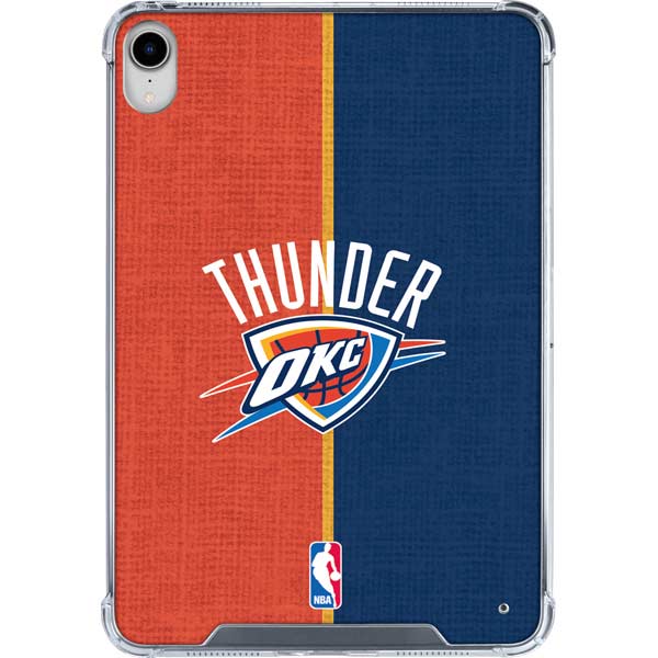 NBA OKC Thunder Split iPad 11th Gen (2025) Clear Case | Skinit