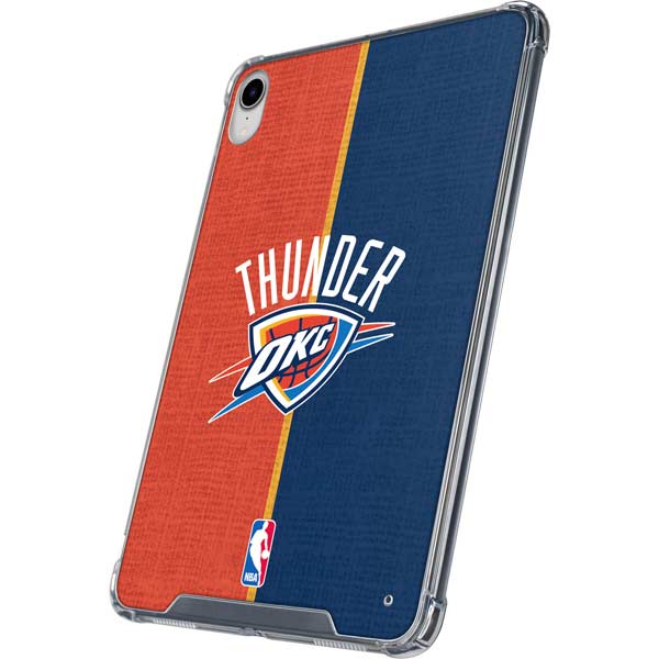 NBA OKC Thunder Split iPad 11th Gen (2025) Clear Case | Skinit