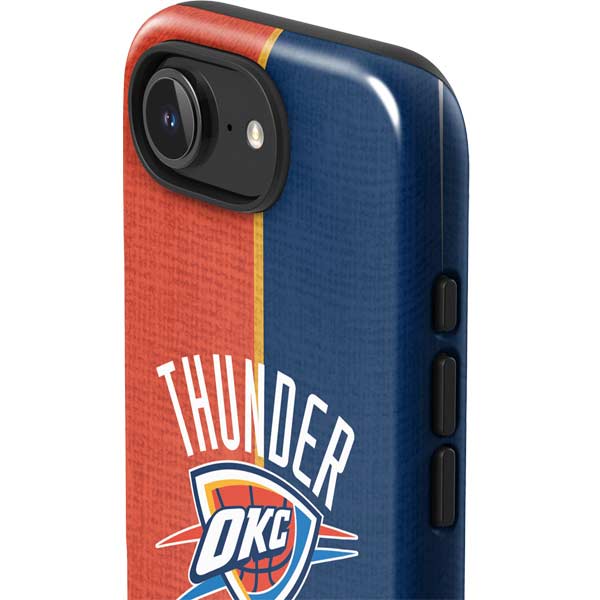 iPhone 16e NBA OKC Thunder Split Impact Case | Maximum Protection – Skinit
