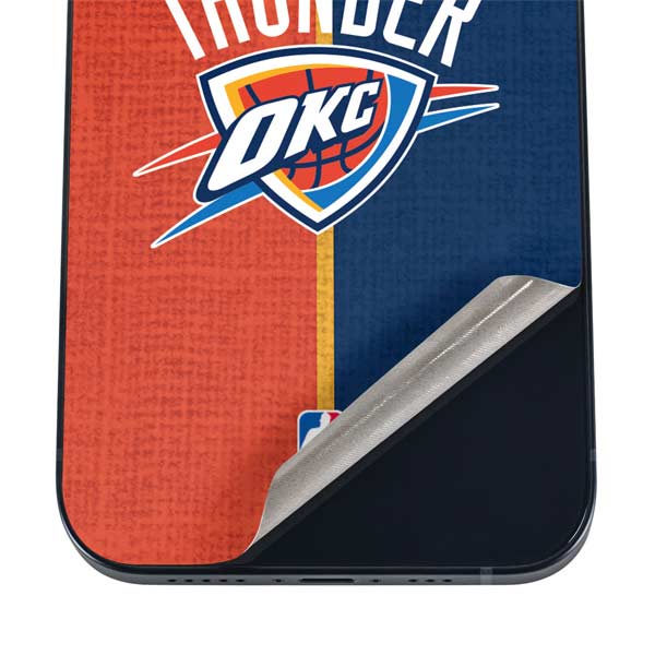 iPhone 17 Pro Max NBA OKC Thunder Split Skin | Decals | Wraps | Skinit