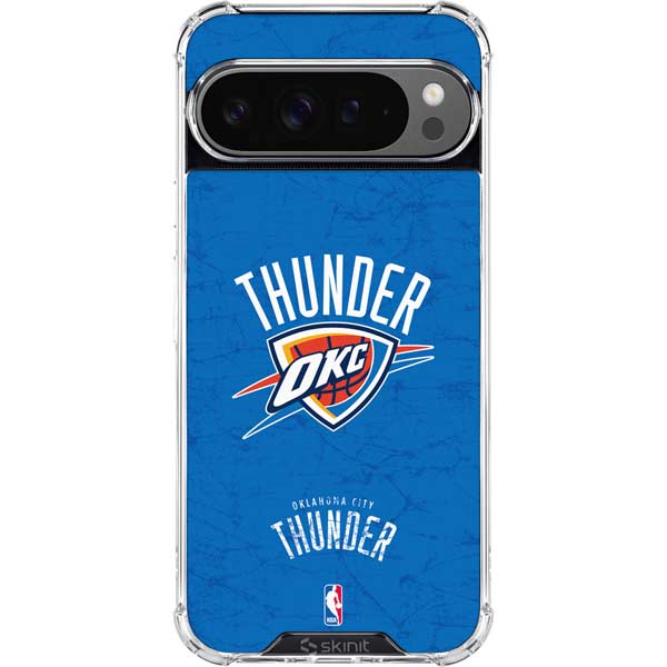 NBA Oklahoma City Thunder Primary Logo Google Pixel 10 Pro Clear Case ...