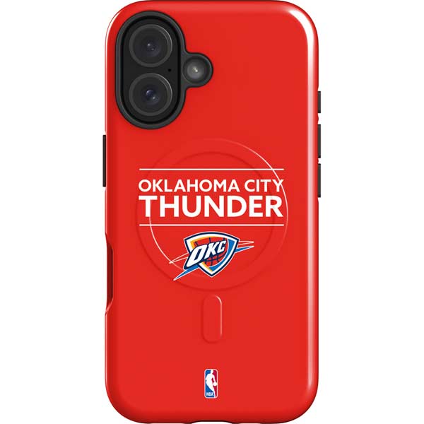 NBA Oklahoma City Thunder Standard - Orange Apple iPhone 16 Plus ...