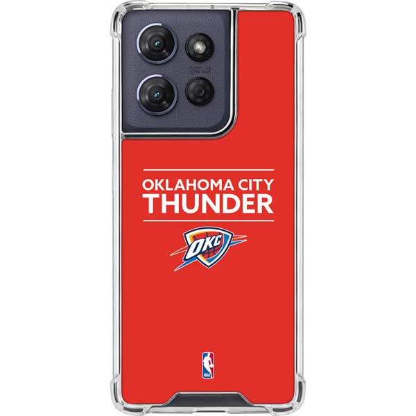 NBA Oklahoma City Thunder Standard - Orange Moto G Play 5G (2025) Clear ...