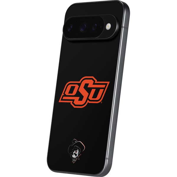 Oklahoma State University OSU on Black Skin for Google Pixel 10 | Skinit