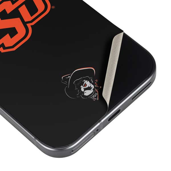 Oklahoma State University OSU on Black Skin for Google Pixel 10 | Skinit