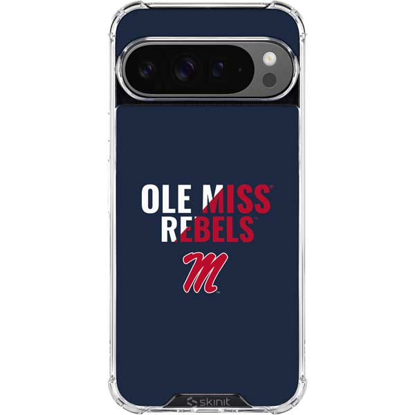 University of Mississippi Ole Miss Rebels Google Pixel 10 Pro XL Clear ...