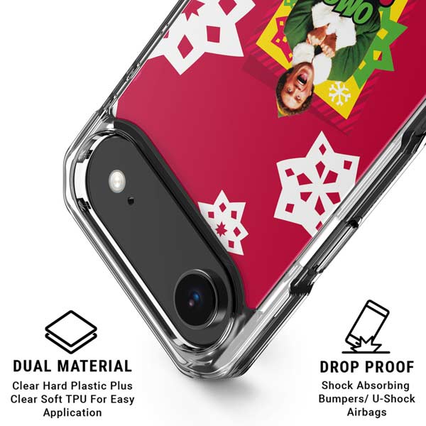 Elf OMG Santas Coming iPhone 17 Air Clear Case | Clear Phone Cases – Skinit