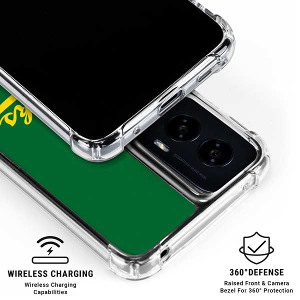 University of Oregon Ducks Logo and Wings Moto G Power 5G Clear Case ...