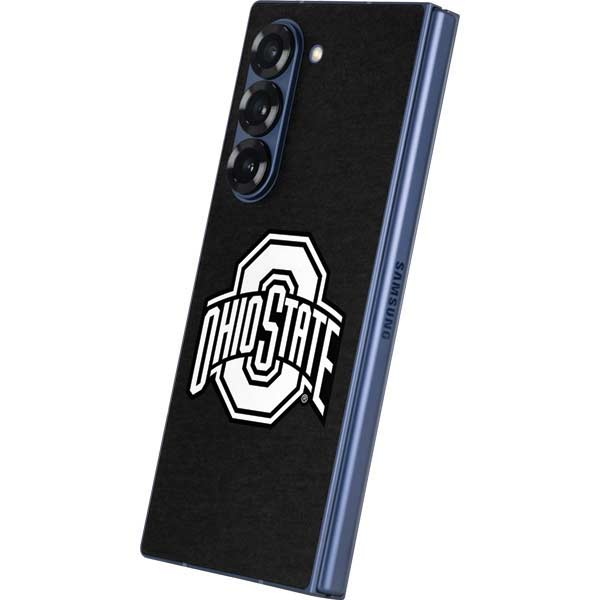 OSU Ohio State Black Skin for Galaxy Z Fold6 | Skinit