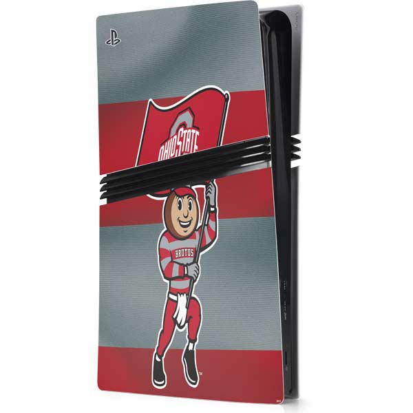 Ohio State University OSU Buckeyes Flag Skin for PS5 Pro Console | Skinit